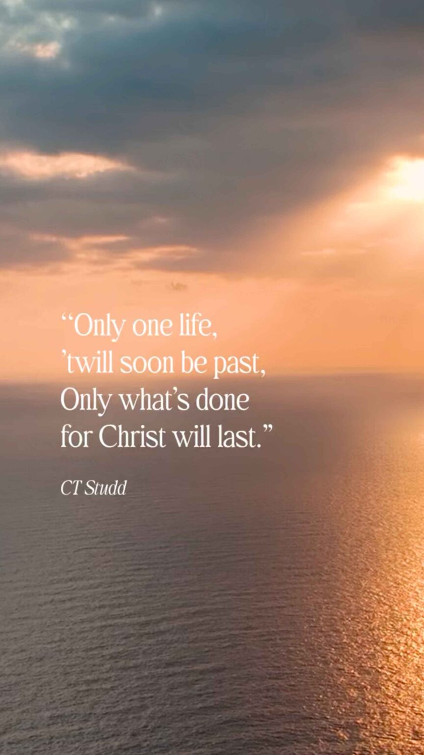 C. T. Studd Quote - Church Social Media